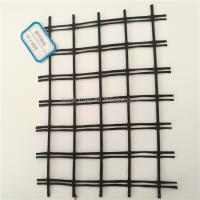 China 5m Width Fiberglass Geogrid Warp Knitting for Asphalt Overlay Reinforcement CE/ISO9001 for sale