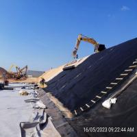 China Shrimp Fish Farming Tank HDPE Geomembrane with 2m-8m Width and 100% Virgin Material for sale