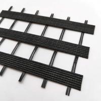 China Black High Strength Geogrids for Uniaxial and Biaxial Retaining Wall Construction for sale