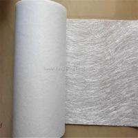 China Intermediate Hardness Silver Fiberglass Chopped Strand Mat for Glass Fiber Reinforced Plastic for sale