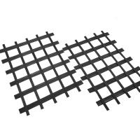 China Black High Strength Geogrids for Uniaxial and Biaxial Retaining Wall Construction for sale