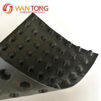 China Construction Blue HDPE Board 10mm Drainage Cell with CE/ISO9001/ISO14001 Certifications for sale