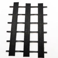 China High Tensile Strength PVC Coated Polyester Geogrid Biaxial 100m/roll for Geogrid Prices for sale