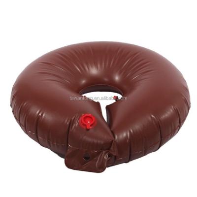 China 15 Gallon Brown PVC Tree Watering Ring Slow Release Bag for Optimal Tree Development for sale