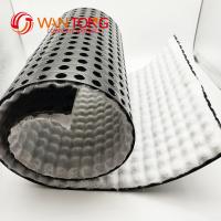 China 10mm 20mm 30mm Drainage Cell Board Plastic Sheet Dimple Drain Plate Mat for Landscape for sale