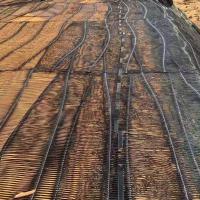 China HDPE One-Way Plastic Geogrids for Uniaxial Geogrids Highway Subgrade Retaining Wall for sale