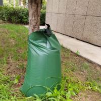 China Green 2 Packs 15 Gallon Slow Release Self Drip Irrigation Tree Watering Bag CE/ISO Approved for sale