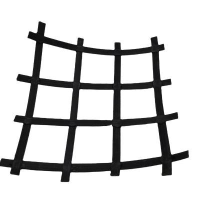 China 20kn-1200kn Steel Plastic Composite Geogrid for Road Construction and Soil Stabilization for sale