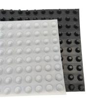 China 8mm Height HDPE PP Nonwoven Composite Dimple Drainage Sheet/Drainage Board for sale