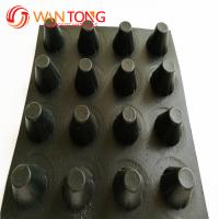 China HDPE PP Virgin Recycle High Strength 10mm Dimple Height Drainage Board for Tunnel/Subway for sale
