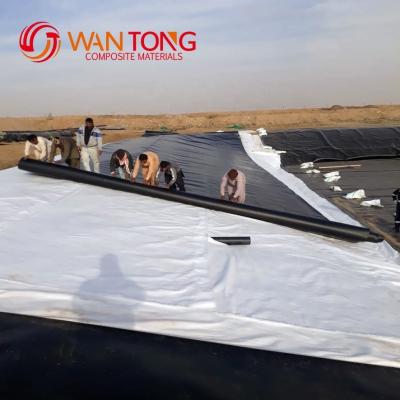 China Fish/Shrimp Pond Liner 0.2-4mm Thickness Smooth/Textured HDPE/LLDPE/LDPE Geomembranes for sale