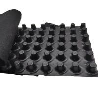 China 10m-15m Length HDPE Composite Drainage Board for Building and Construction at Lower Cost for sale