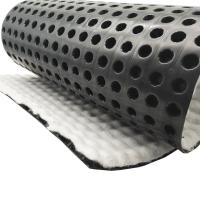 China Earthwork Products 8mm HDPE Dimple Drainage Board With ISO9001 Certification for sale