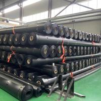 China 2m-8m Width HDPE Dam Liners 1mm Geomembrane Liner for Aquaculture Fish Farm Sale for sale