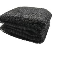 China 7*100ft PP Material Extruded Mesh Anti Mole Netting Black Plastic Net for Agricultural for sale