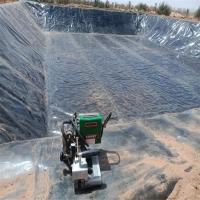 China Chinese Design Style HDPE Geomembrane for Aquaculture Fish Farm Dam Landfill Pond Liner for sale
