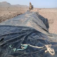 China Chinese Design Style HDPE Geomembrane for Aquaculture Fish Farm Dam Landfill Pond Liner for sale