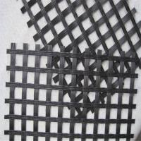 China Chinese Design Fiberglass Geogrid for Reinforcing Asphalt Layer in Road Construction for sale