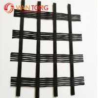 China Yellow 50kn/80kn/100kn Biaxial Fiberglass Geogrid for Roadbeds and Slope Protection Global for sale