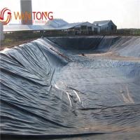 China 0.2-4mm Thickness HDPE Geomembrane Pond Liner for Aquaculture Fish Farm and Landfill for sale