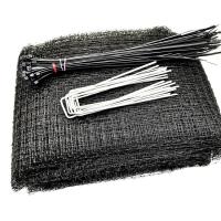 China 7*100ft Black Mesh Plastic Fencing for Goat and Farm Protection in Garden Fields for sale