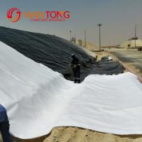 China GB/ASTM GRI-GM13 Standard HDPE Geomembrane for UV Aquaculture Fish Farming Pond Liner for sale