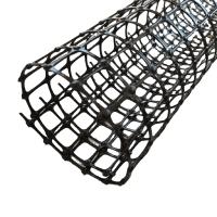 China PP 3030KN Biaxial Geogrid for Road Construction Slope Protection 12.7*12.7mm Mesh Size for sale