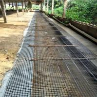 China PP 3030KN Biaxial Geogrid for Road Construction Slope Protection 12.7*12.7mm Mesh Size for sale
