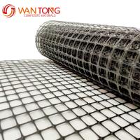China Chinese Design Style 50-50kn/M PP Biaxial Plastic Geogrid for Railways and Airports Reinforcement for sale