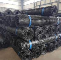 China Plastic PP Bidirectional Biaxial Geogrid 20kn 30kn 40kn for Roadway Base Reinforcement for sale