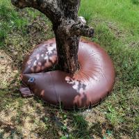 China ISO Certified Wantong Tree Watering Bag Ring PE PVC Slow Release for 15 Gallon Trees for sale