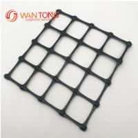 China Road Reinforcement Nonwoven Pet Geotextile Composite PP Plastic 25kn Biaxial Geogrid for sale