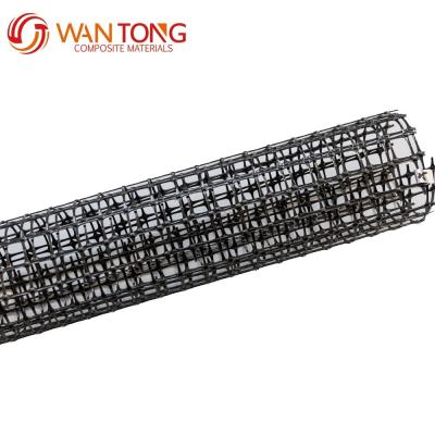 China Black PP Biaxial Geogrid for 40-40kn Tensile Strength in General Sea Reclamation Project for sale