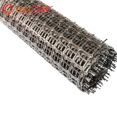 China Road Construction Essential 50kn/M PP Biaxial Geogrid with CE/ISO9001 Certification for sale