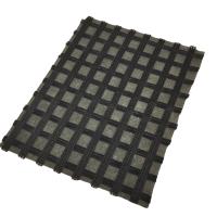 China Durable White Warp-Knitting Geogrid Nonwoven for Reinforced Concrete Road Surfaces for sale