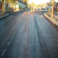 China Roadbed Reinforcement 60kn Fiberglass Biaxial Geogrid with ISO Standard Certification for sale