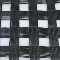 China ISO Standard Geocomposite Fiberglass Geogrid for Asphalt Layer Reinforcement 50/50kn for sale