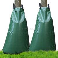 China 20 Gallon Green PVC Tree Watering Bags The Eco-Friendly Choice for Newly Planted Trees for sale