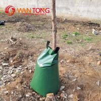 China SAVE WATER with Slow Release Irrigation PVC Tree Watering Bag 15 20 Gallon Green Color for sale