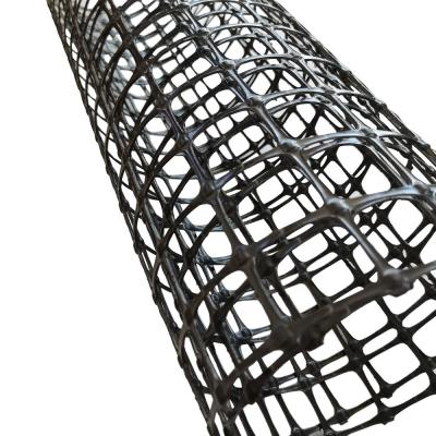 China 1-6m Width Biaxial PP Polypropylene Geogrid Composite Nonwoven Geotextile for Road Base for sale