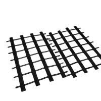 China 50KN Bitumen Coated Fiberglass Geogrid The Essential Product for Road Reinforcement for sale