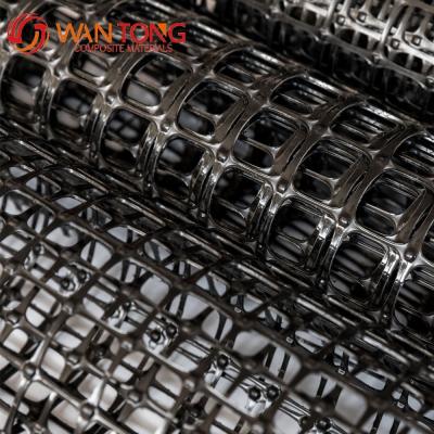 China Subgrade Stabilization with PP Biaxial Geogrid in Mesh Size 35mm*35mm and 60mm*60mm for sale