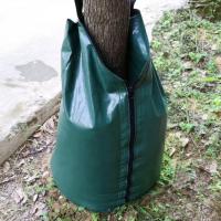 China Other Watering Irrigation 3 Packs PE Tree Watering Bags 75L UV Green Bags for sale