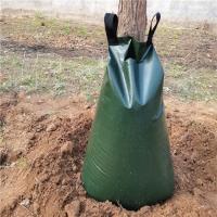 China Other Watering Irrigation 3 Packs PE Tree Watering Bags 75L UV Green Bags for sale