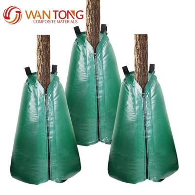 China SAVE WATER with Slow Release Drip Tree Irrigation System Watering Bag Green 20 Gallon for sale