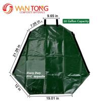 China Outdoor Slow Release Tree Watering Bag UV Proof PVC Irrigation Bag 20 Gallon Capacity for sale