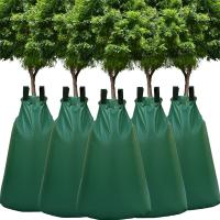 China Green 20 Gallon Outdoor Tree Watering Bag Automatic Slow Release Irrigation System Save Water for sale