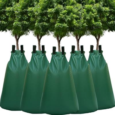 China Green 20 Gallon Outdoor Tree Watering Bag Automatic Slow Release Irrigation System Save Water for sale