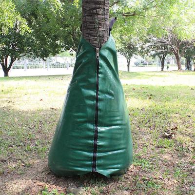 China 20 Gallon Outdoor Heavy Duty PVC Tree Watering Bag Automatic Drip Irrigation for Tree for sale