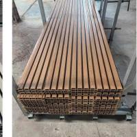 China 150mm-200mm Eco Wood Decorative Wall Panel 13 Profiles Waterproof Wall Panel for sale